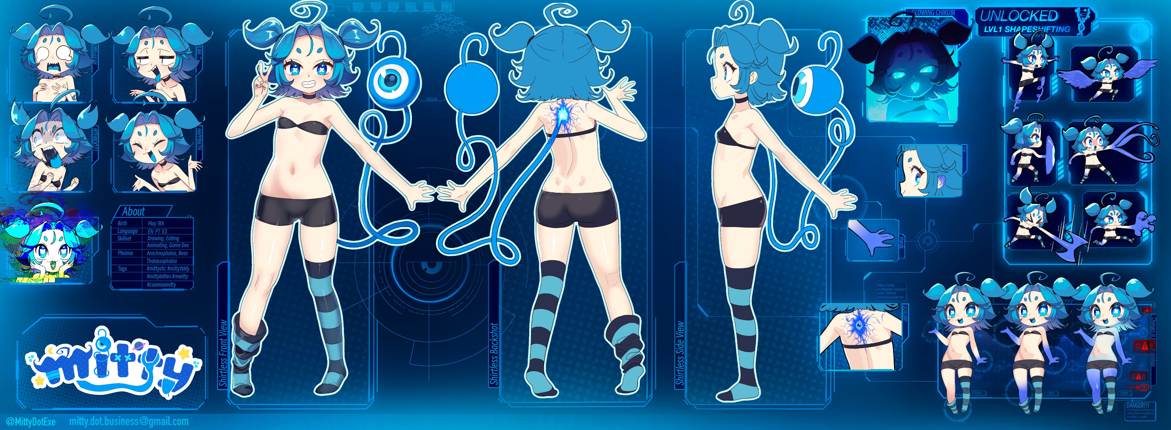 Post 626: artist:sahelanthropus character:mitty character_sheet ...