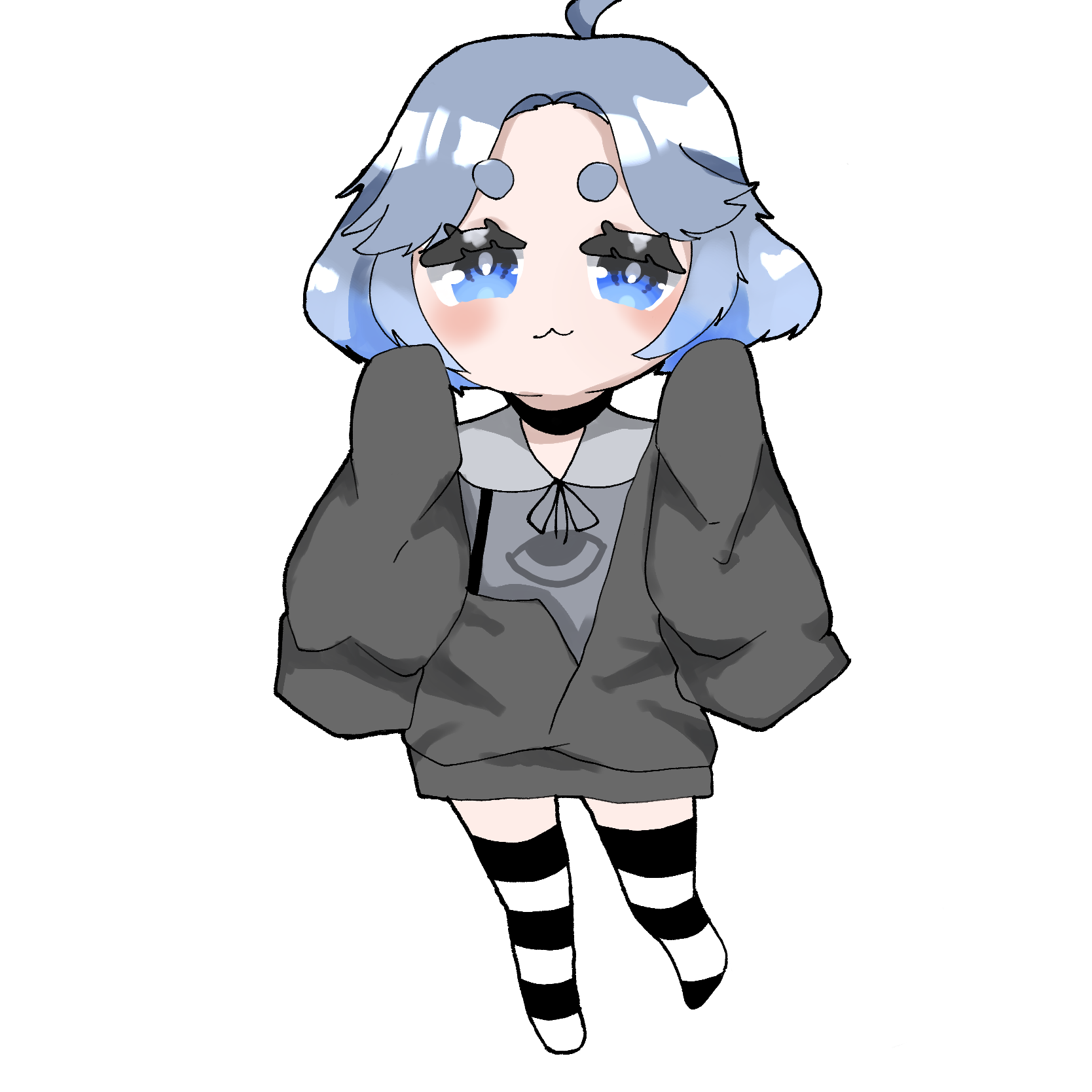 Post 64: artist:nyon_FF character:mitty chibi